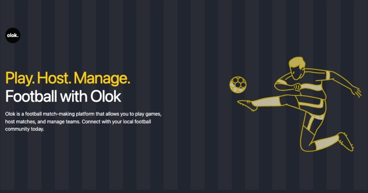 Olok | Olok - Football Match-Making Platform